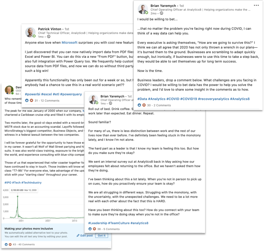 Analytics8 | SimplyBe. Agency